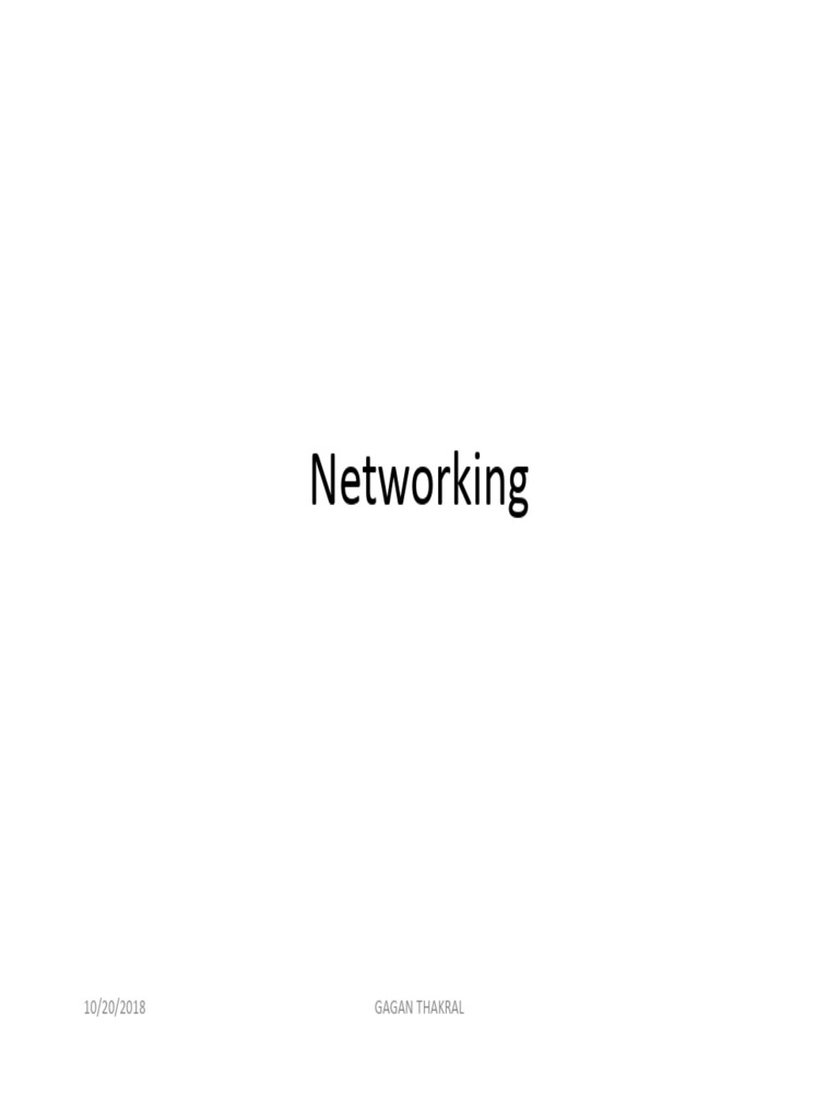 Unit 3 Networking Pdf Network Socket Computer Network