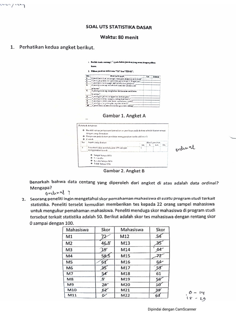 UTS Statdas 2023 | PDF