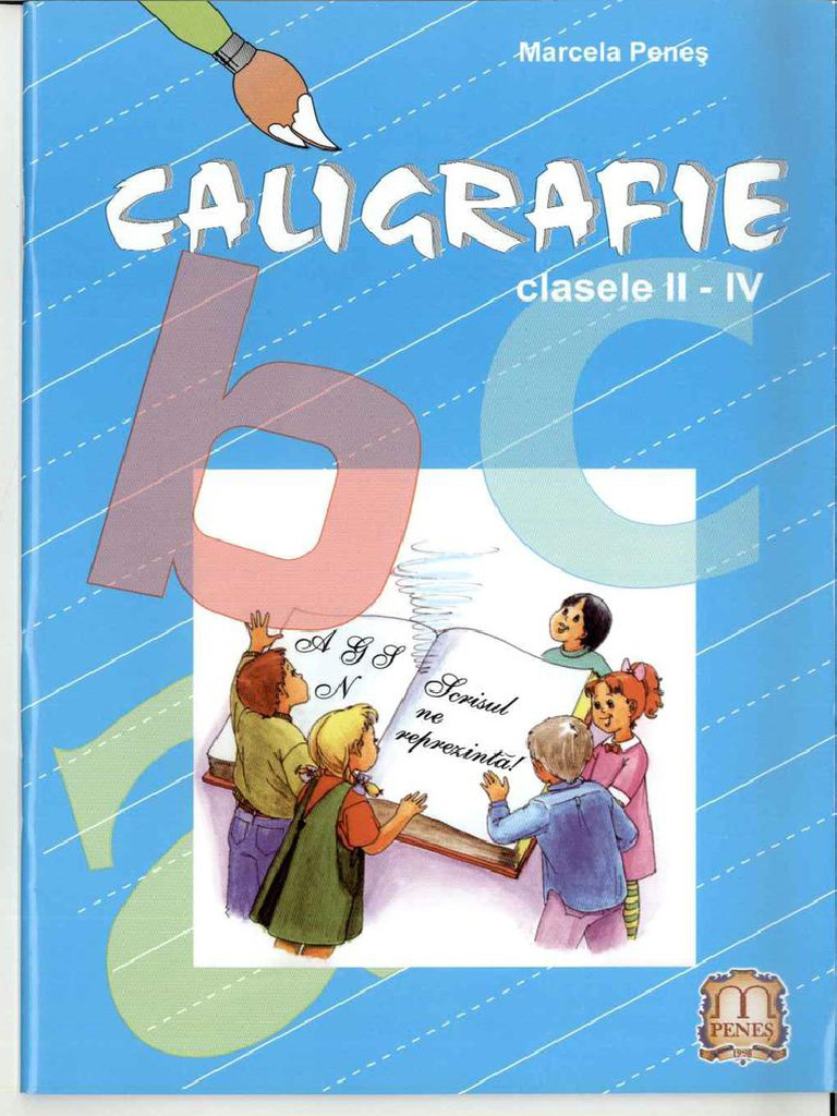 Caiet Caligrafie Clasele II IV PDF - Compress | PDF