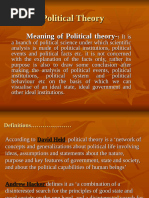 Eng Notes Introduction To Political Theory Ba Prog 1st Sem 1 | PDF ...
