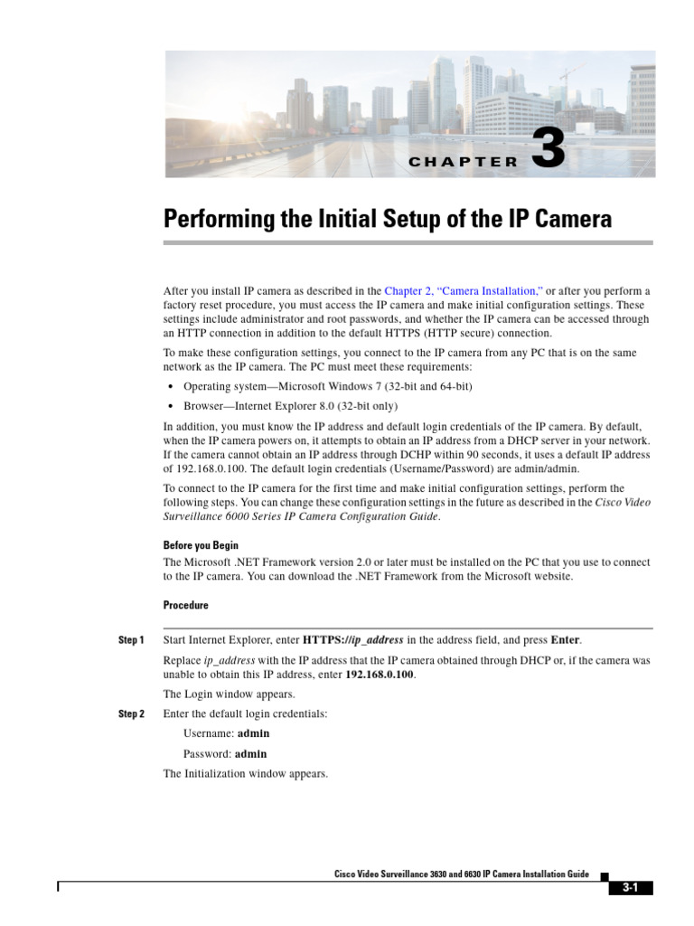 IP Camera Set up | PDF | Ip Address | Secure Shell