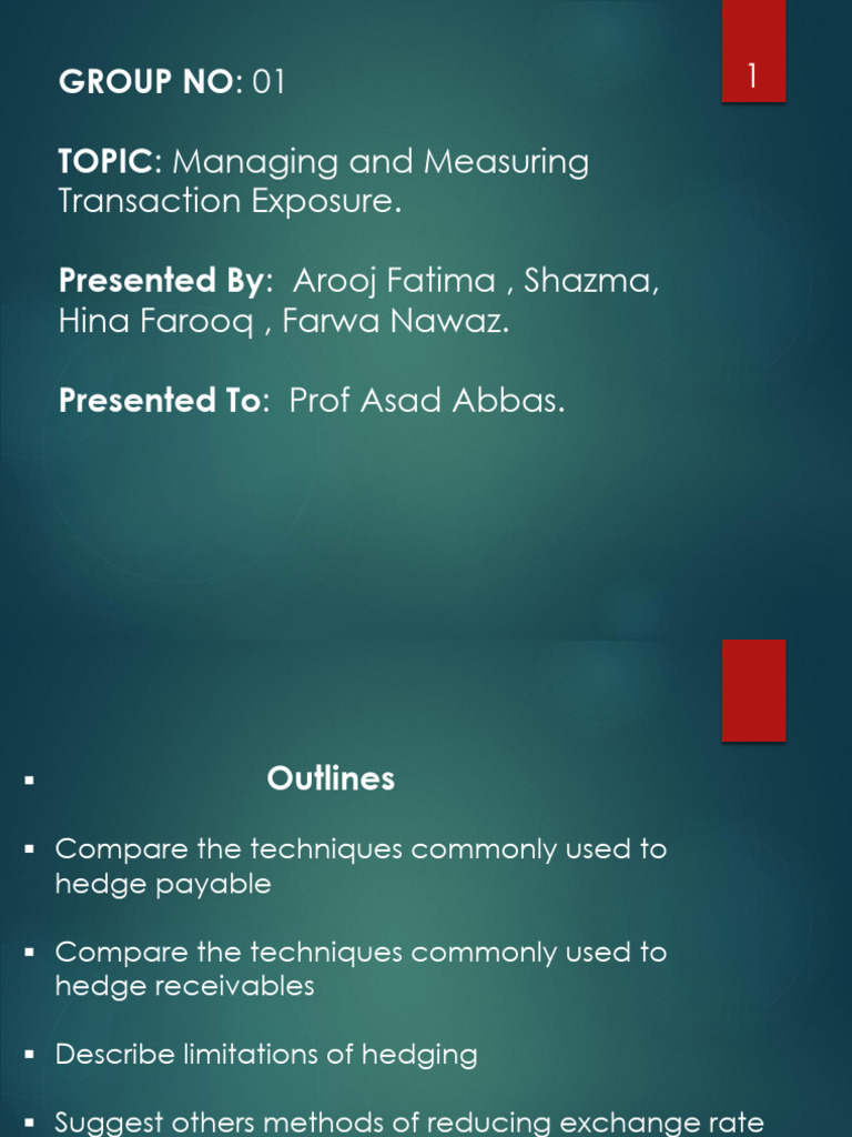 part 1 | PDF | Hedge (Finance) | Option (Finance)
