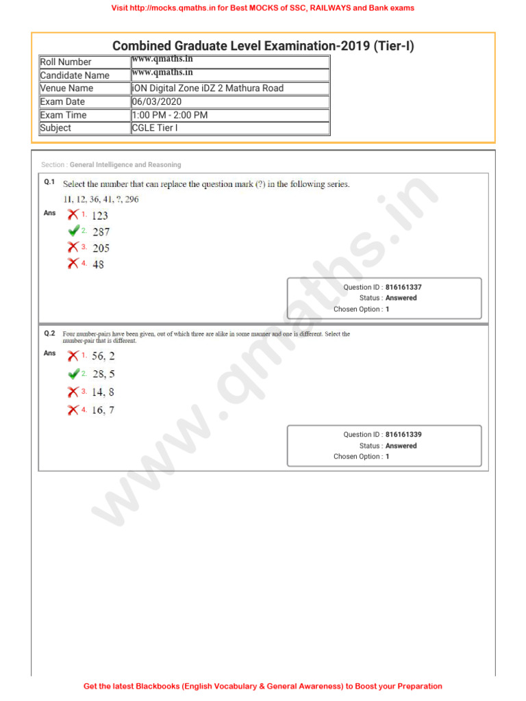 6s2 Eng [Www.qmaths.in] | PDF