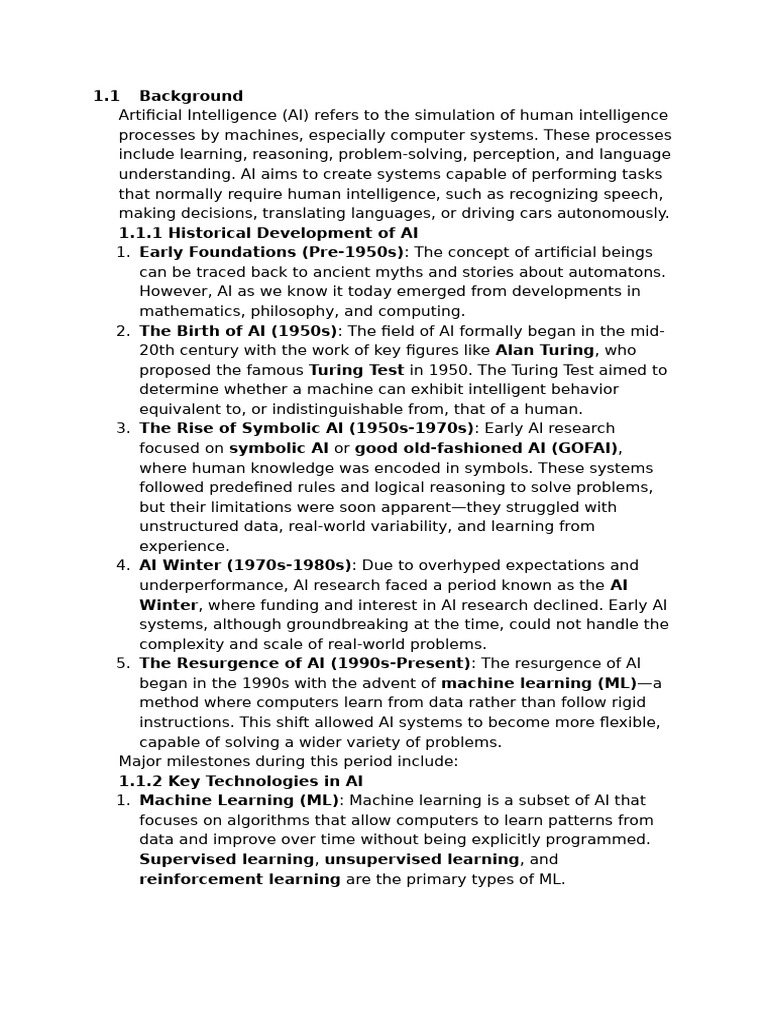 TWP 1 | PDF | Artificial Intelligence | Intelligence (AI) & Semantics