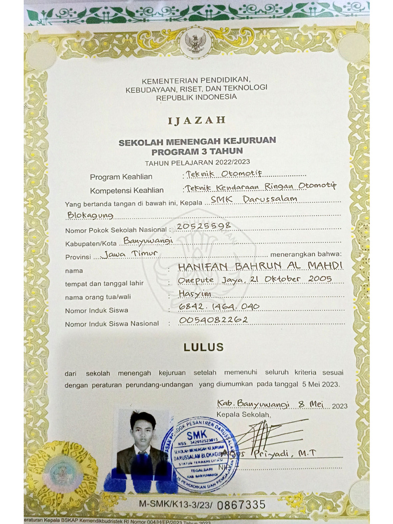 Ijazah Hanifan | PDF