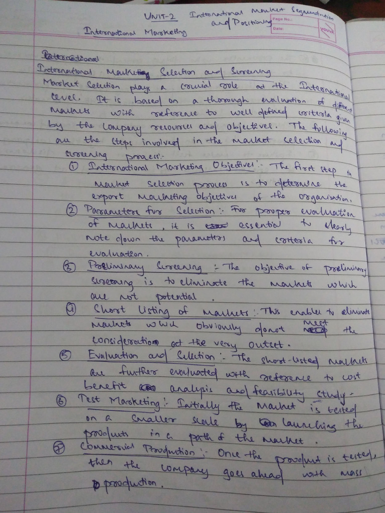 IM Unit 2 Marketing | PDF