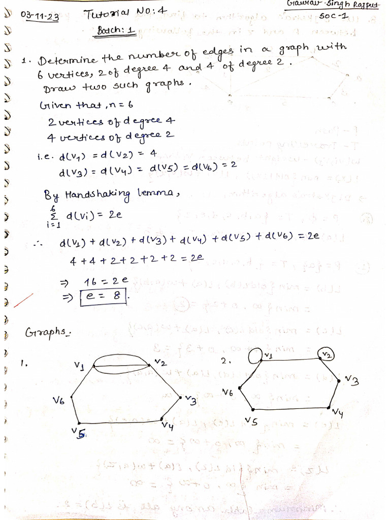 402.tutorial 4 Solution | PDF