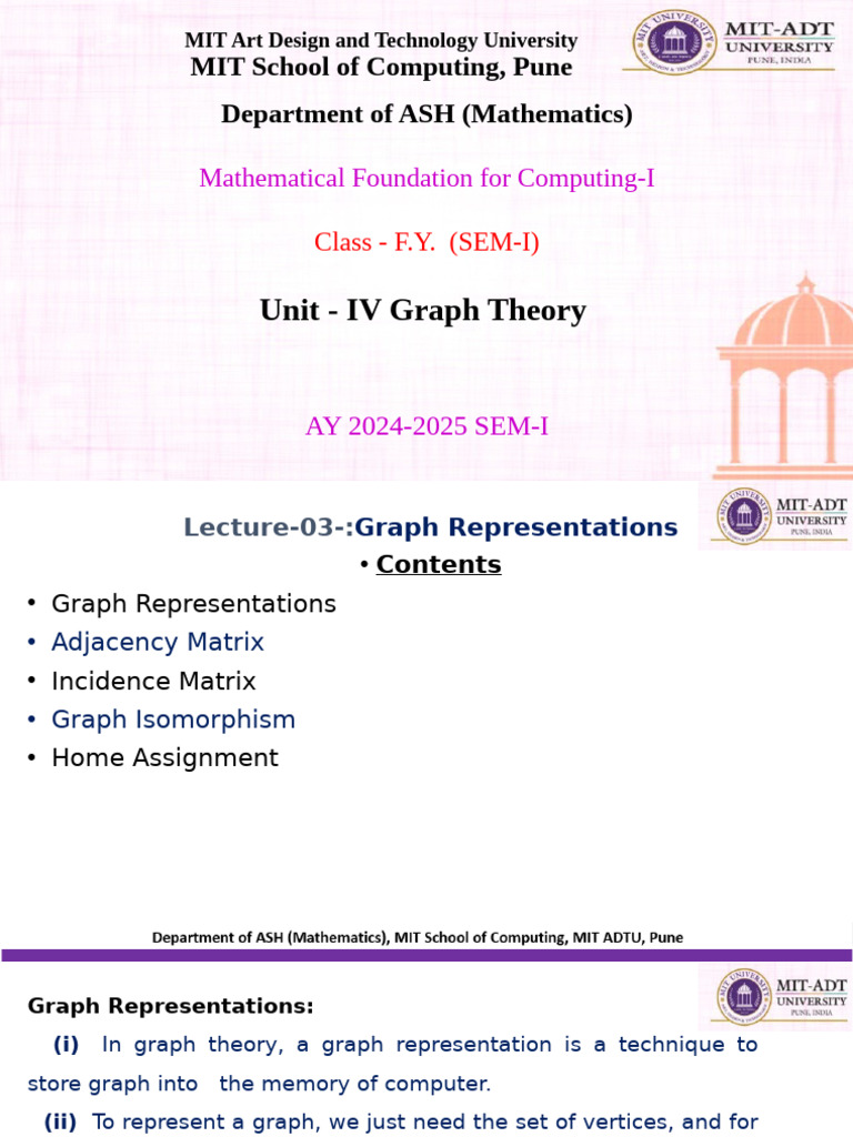 UNIT-IV Lect-3 | PDF | Vertex (Graph Theory) | Theoretical Computer Science