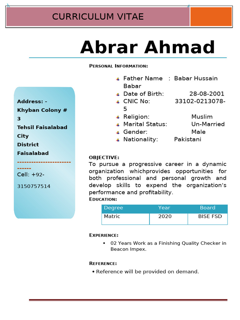 Abrar Ahmad | PDF