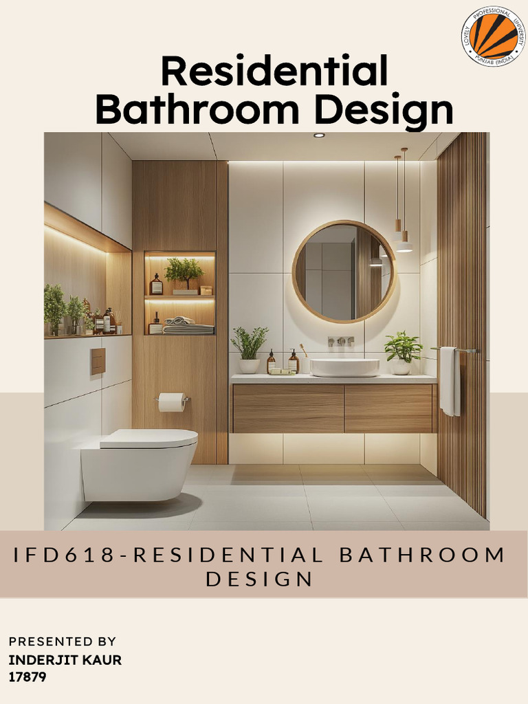 Design Breif Residential Bathroom | PDF | Bathroom | Tile