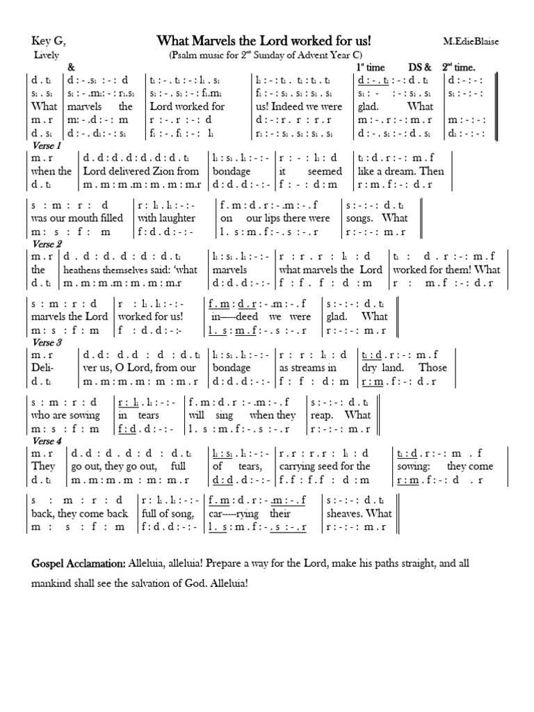 2nd Sunday of Advent Year C | PDF | Christian Worship And Liturgy