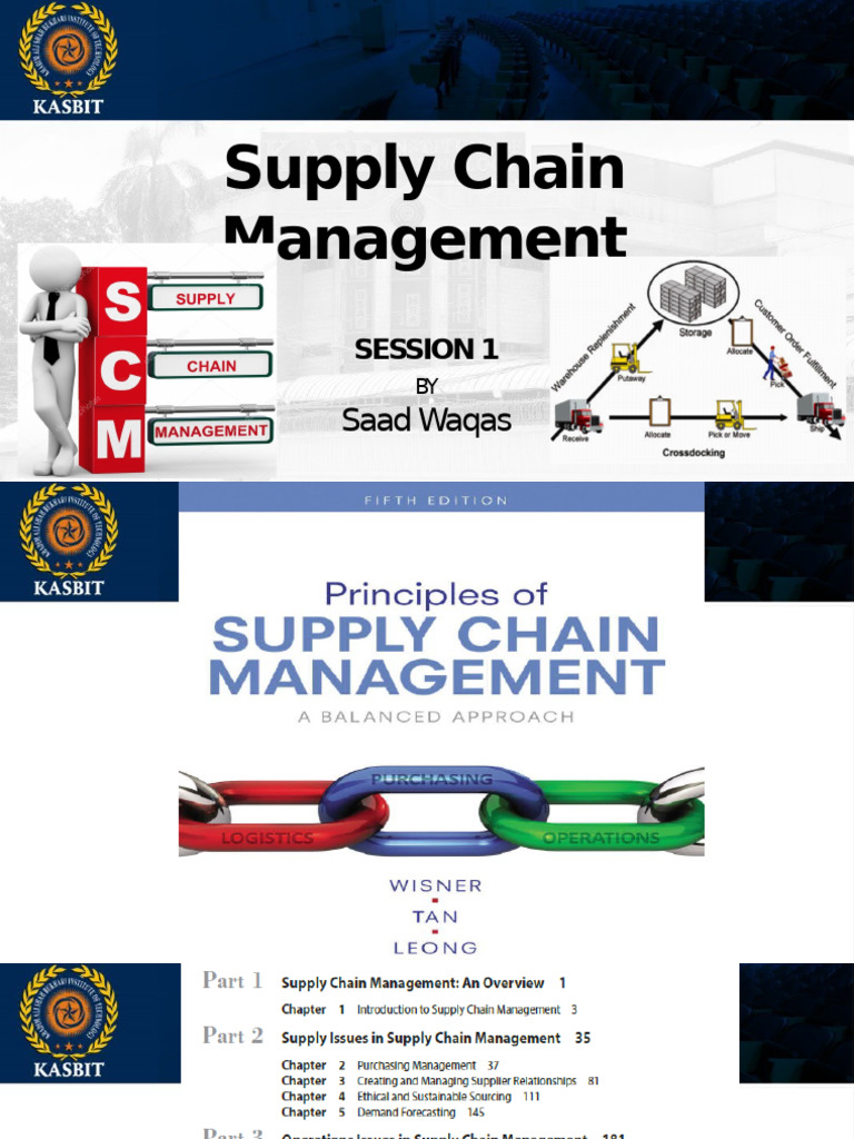 SCM Chapter 1 | PDF | Supply Chain Management | Supply Chain