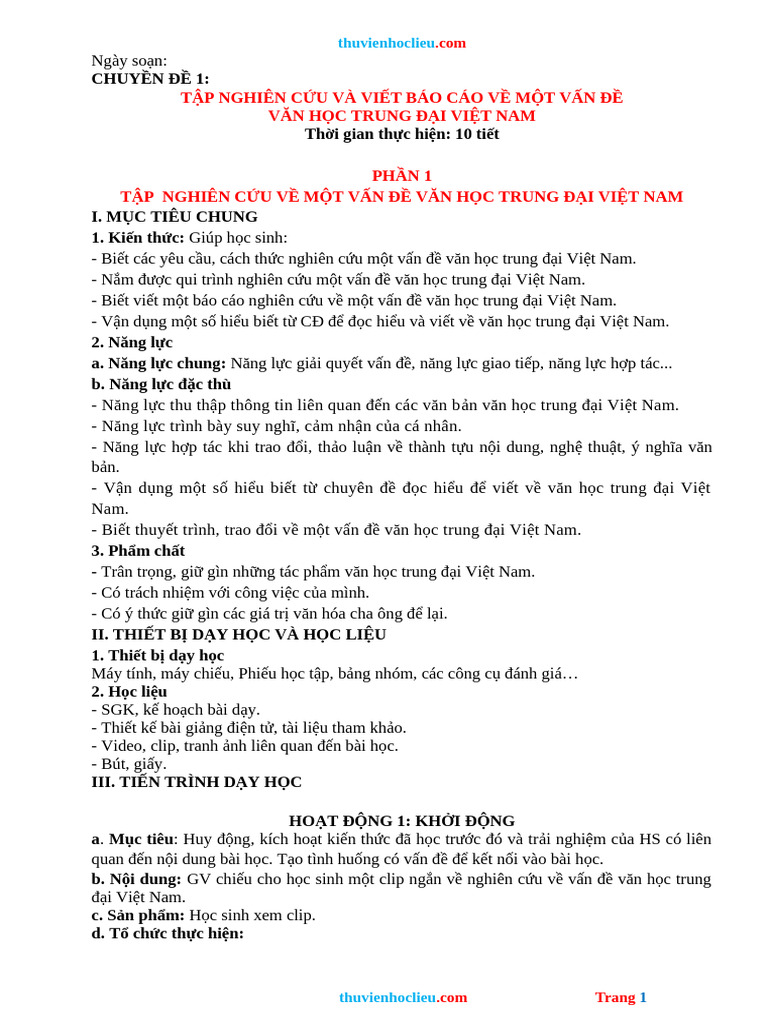 thuvienhoclieu.com-GA-Chuyen-de-Ngu-van-11-KNTT-ca-nam-Bo-2 | PDF