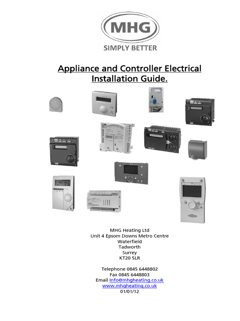 Appliance-And-Controller-Electrical-Installation-Guide | PDF ...