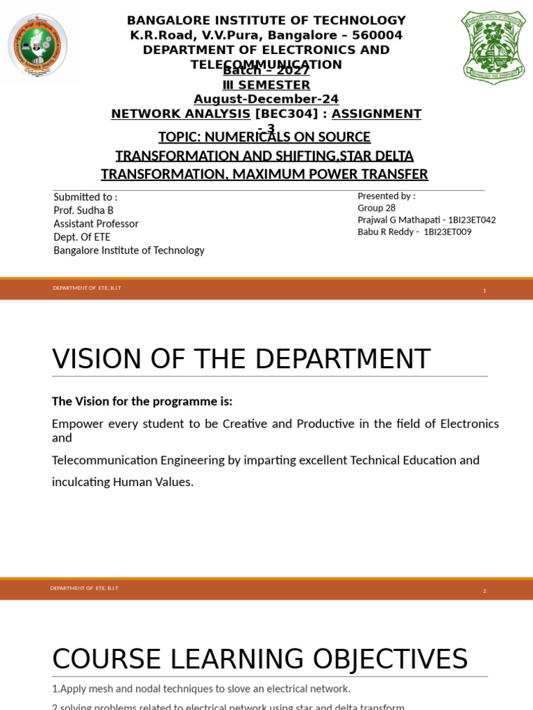 Group28 NA Assignment - 1 | PDF | Series And Parallel Circuits | Electrical Circuits
