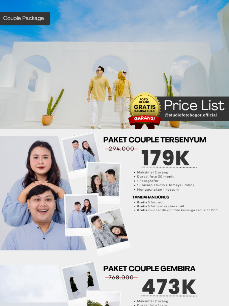 Couple Package - Dua Transisi Bright | PDF