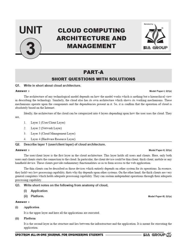 CC-U3 | PDF | Cloud Computing | Computer Network