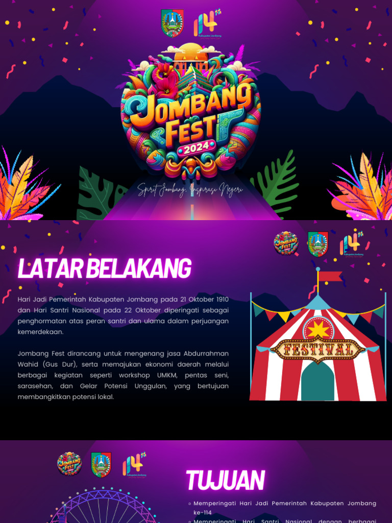 Paparan Jombang Fest 2024 | PDF