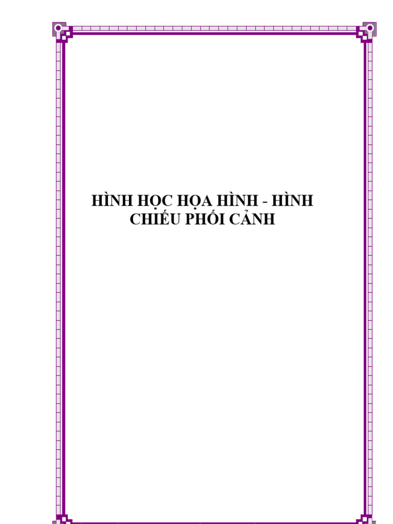 (123doc) Hinh Hoc Hoa Hinh Hinh Chieu Phoi Canh | PDF