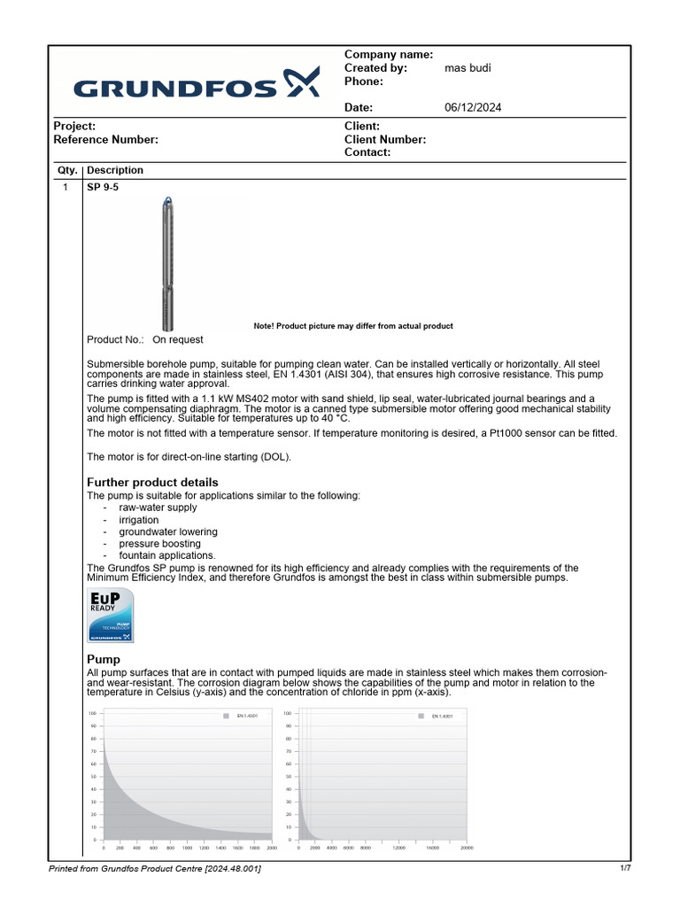 98826878_SP_95 | PDF | Pump | Electric Motor