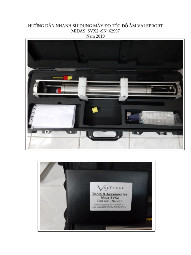 HDSD Valeport Midas SVX2 | PDF