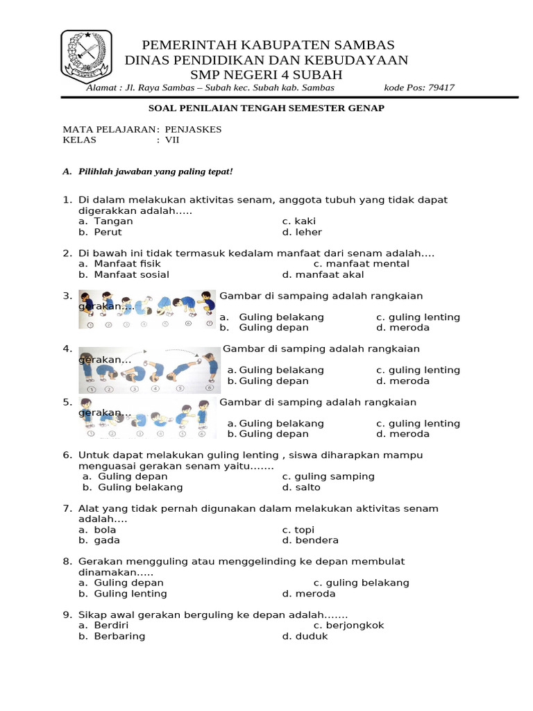 Pas Penjas SMP | PDF