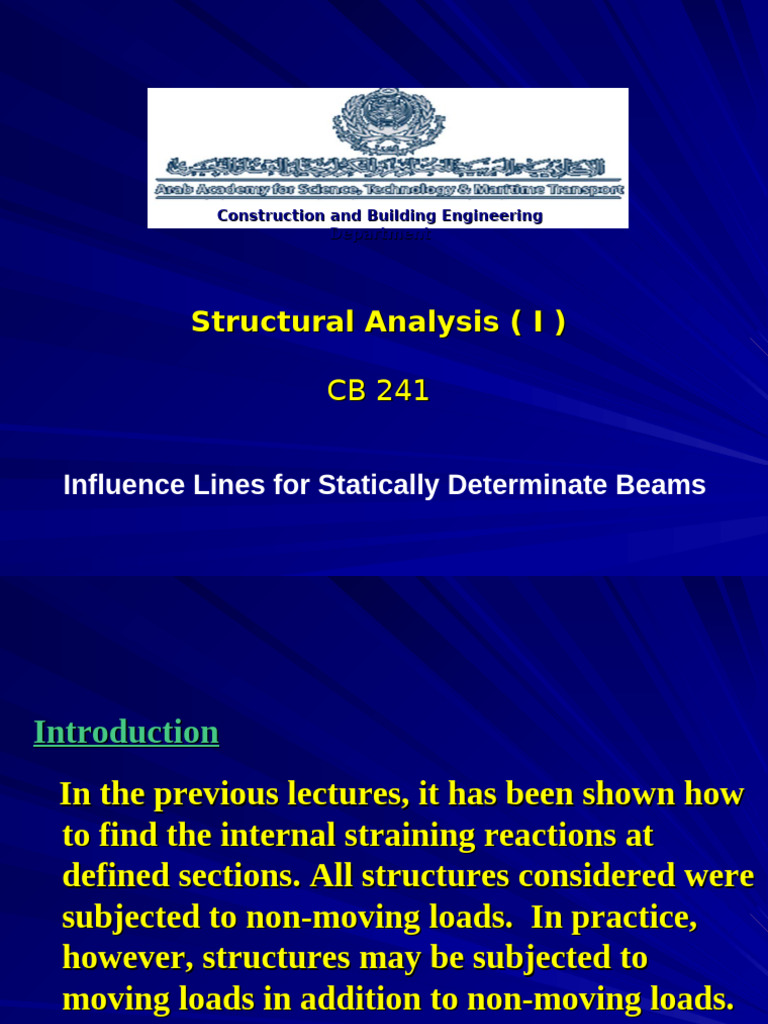 Structural Analysis I_Influence lines of beams | PDF | Function (Mathematics) | Structural Analysis