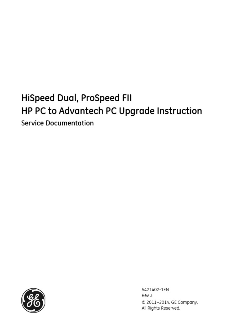HP PC to Advantech PC Upgrade Instruction 5421402-1EN_r3 | PDF