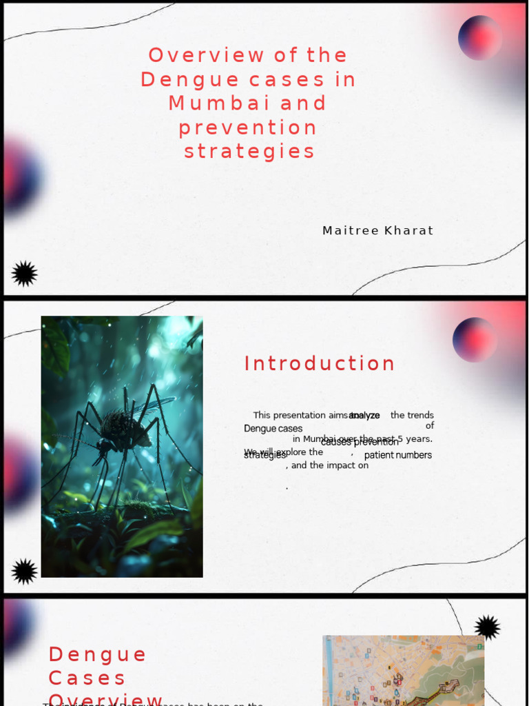 Dengue Cases- Maitree Kharat 8C | PDF