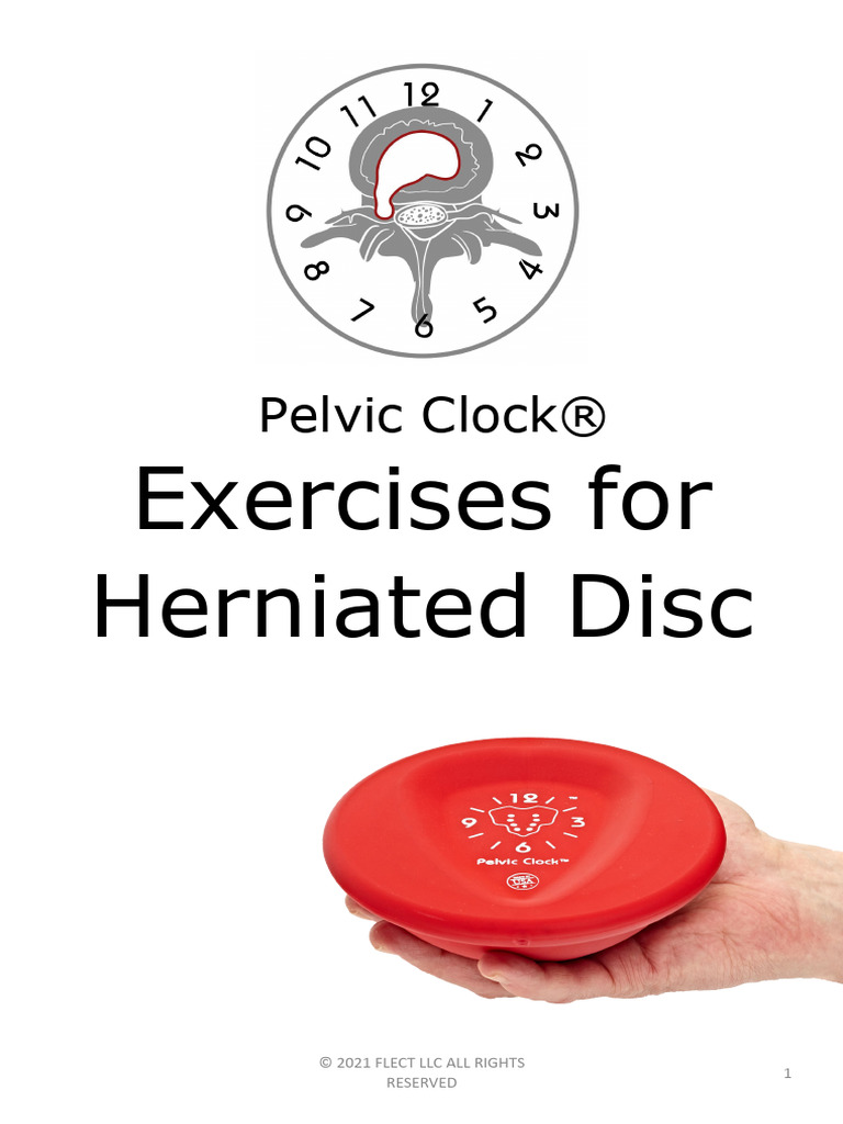 Herniated+Disc+-+Pelvic+Clock®+Exercises+ | PDF | Pelvis | Human Anatomy