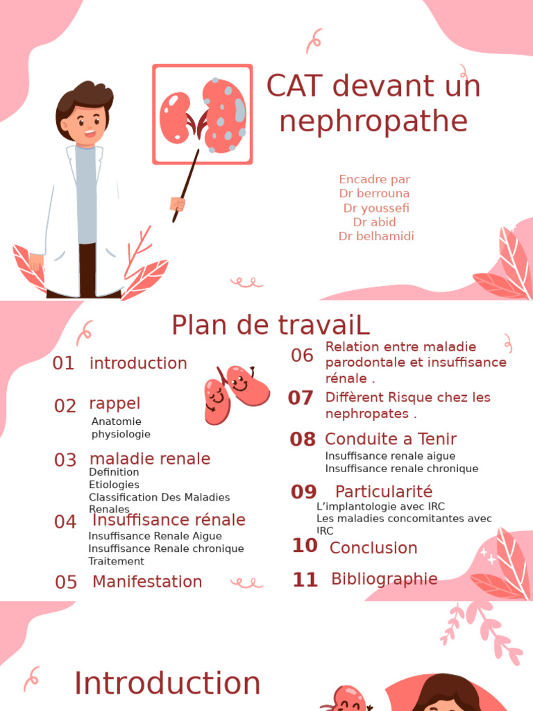 Nephro | PDF | Rein | Insuffisance rénale chronique