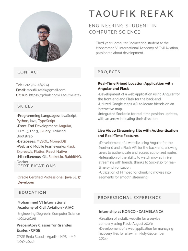 Fullstack CV 241112 052338 | PDF | Computer Programming | Computing