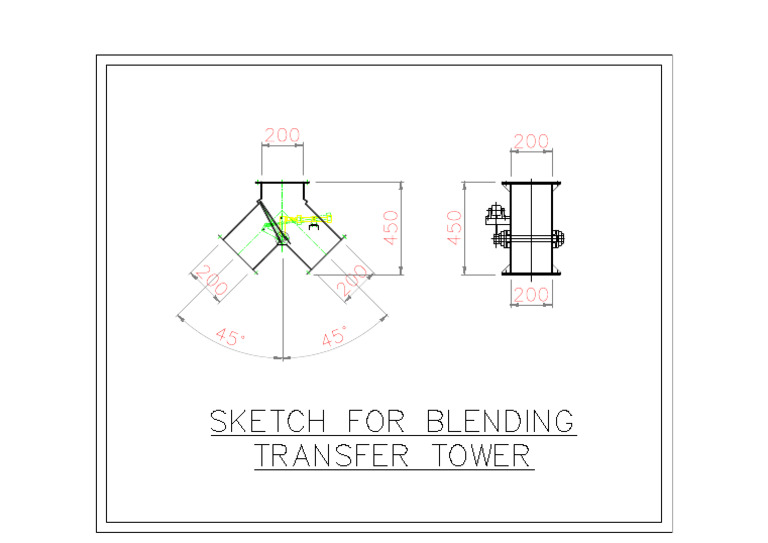 Blending Transfer Tower Damper | PDF