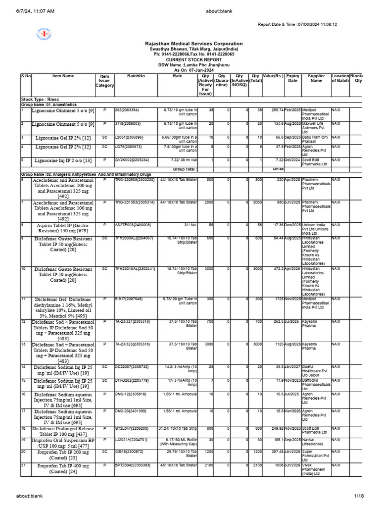 1111111111 | PDF | Pharmacy | Drugs