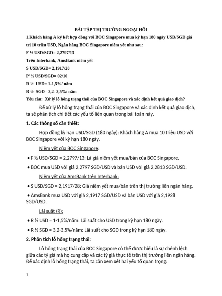 Bài Tập TTNH | PDF