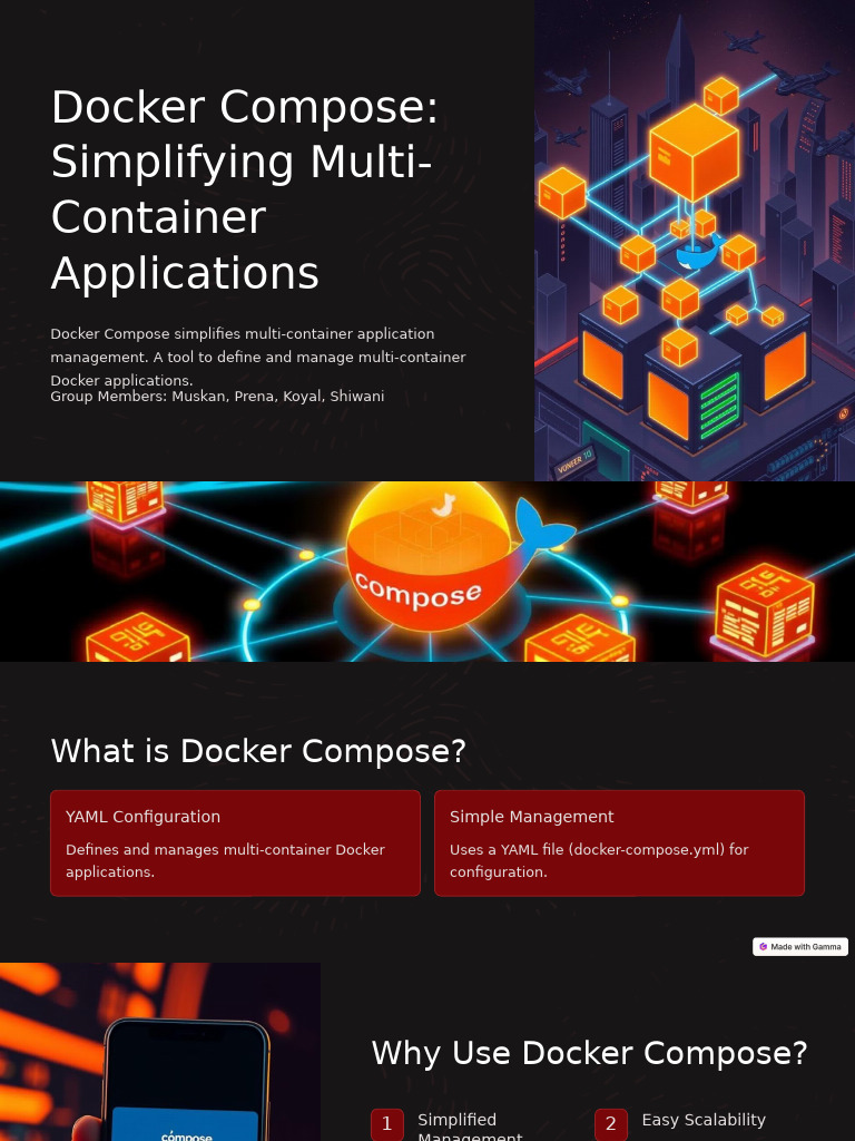 Docker-Compose-Simplifying-Multi-Container-Applications | PDF | Web Development | Software