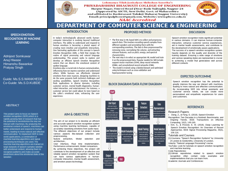 Sample Poster Template CSE | PDF | Deep Learning | Machine Learning