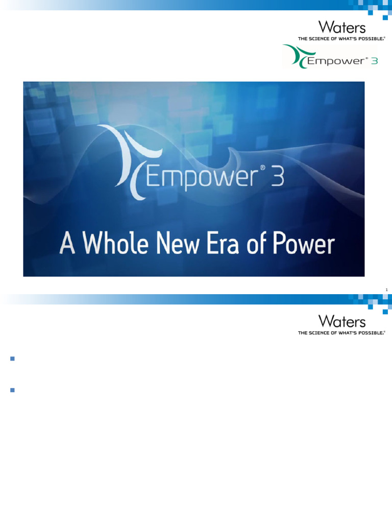 Empower 3 Data Integrity Guide | PDF | Backup | Metadata