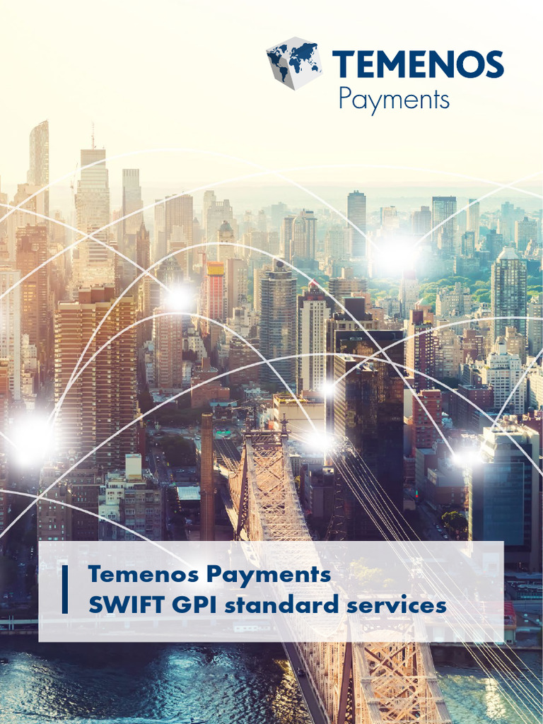 Temenos Payments Swift Gpi Support Fact Sheet | PDF | Credit | Finance & Money Management