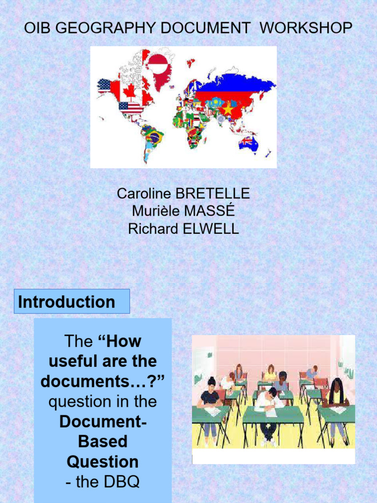 The How Useful Question in Geography Part 1 | PDF | Cognition