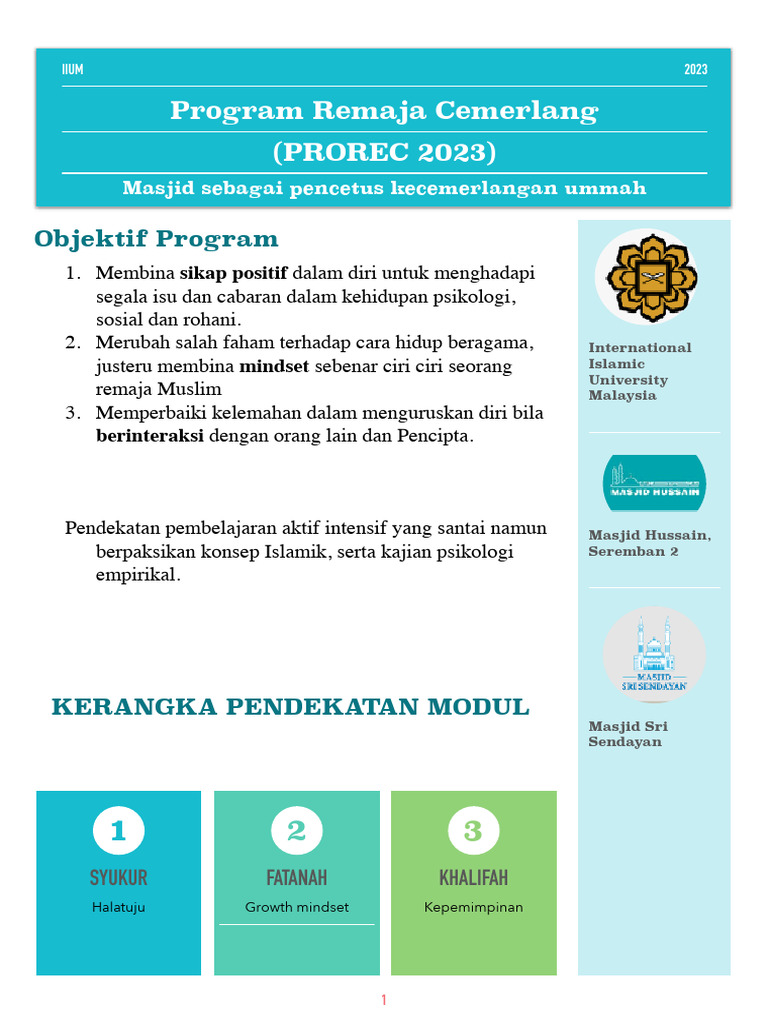Pro Rec 2023 | PDF