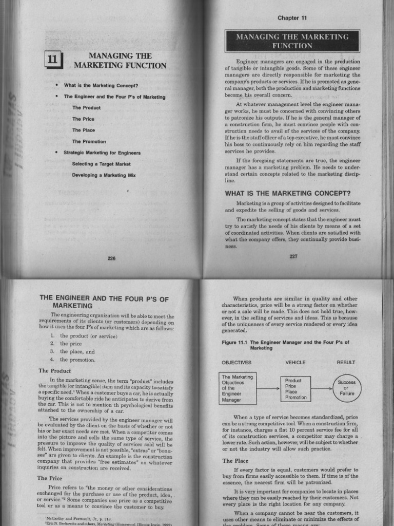 Managing The Marketing Function Pdf 7196