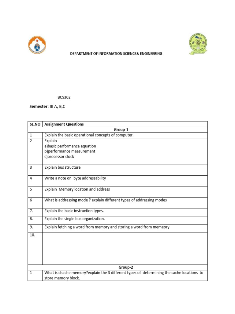 Assignment 2 Questions | PDF