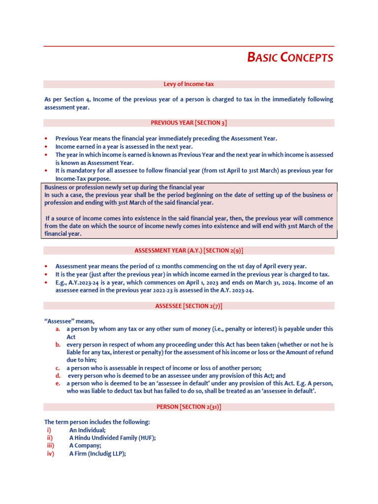 Chapter 1A Basic Concepts | PDF | Capital Gains Tax | Taxes