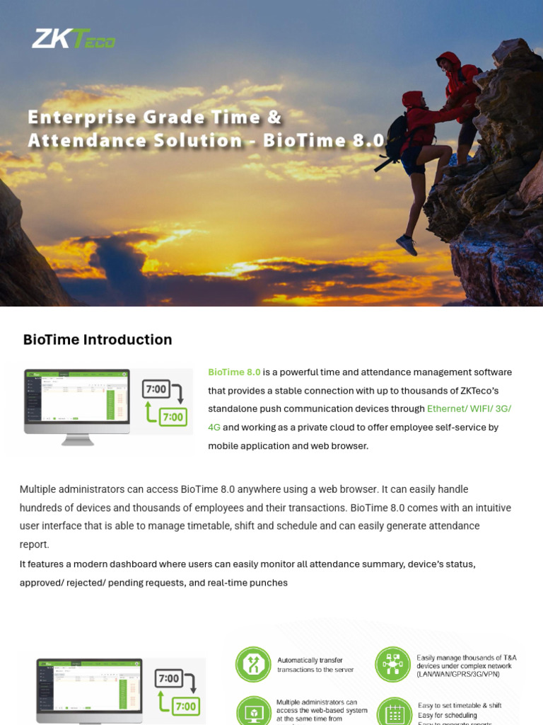 Biotime Presentation | PDF