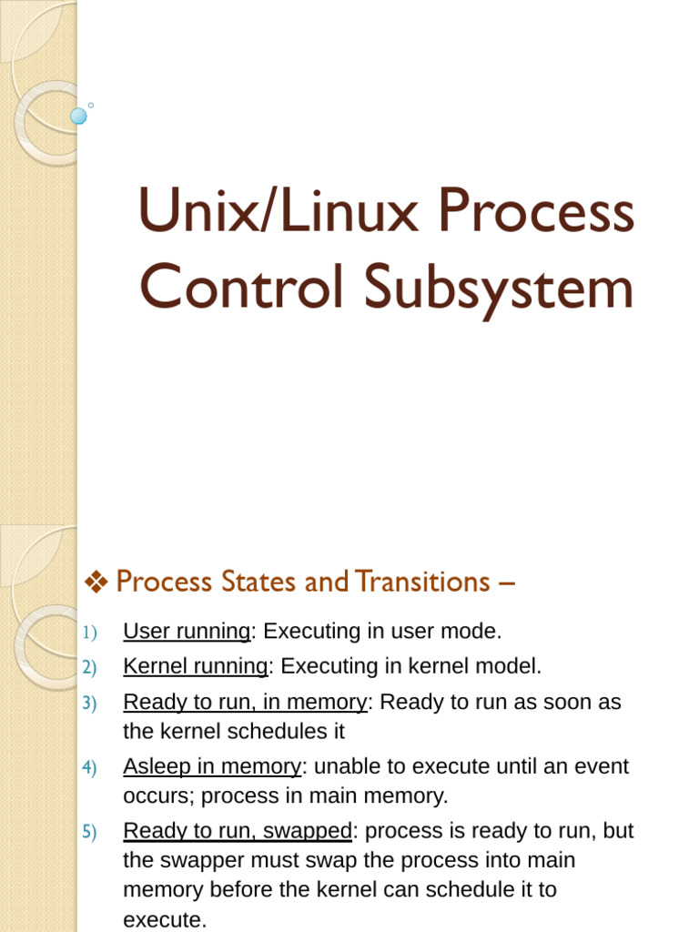Chapt 4.Pptx | PDF | Process (Computing) | Kernel (Operating System)