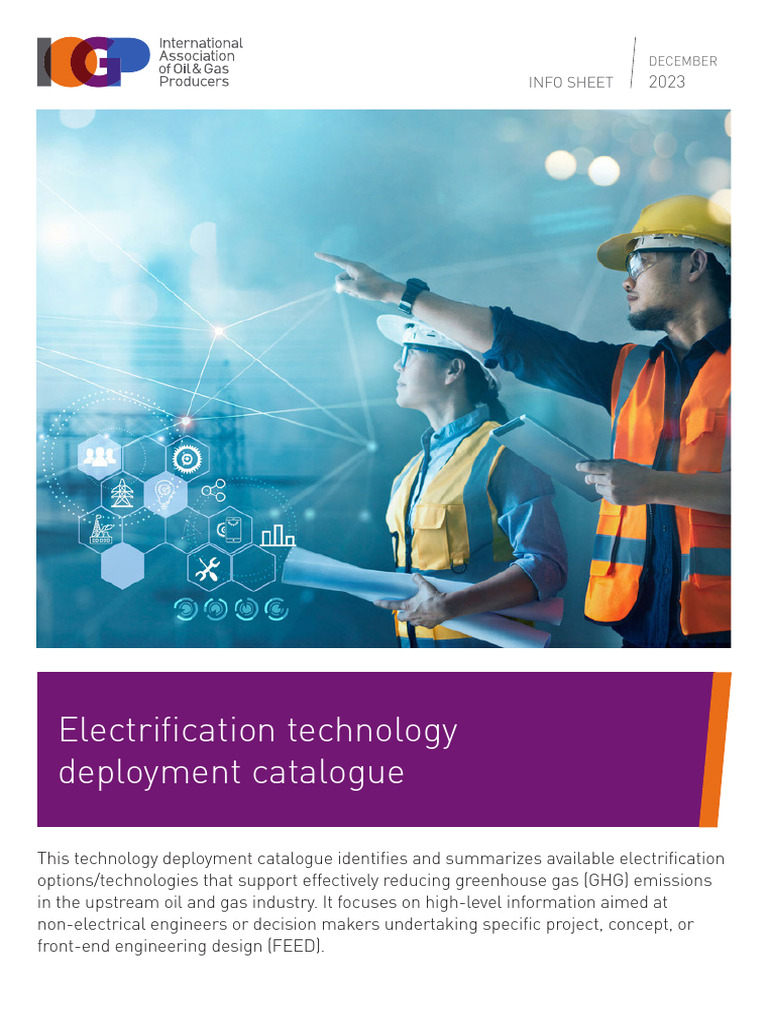 Electrification Technology Deployment Catalogue | PDF | High Voltage ...