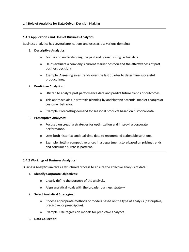 unit1 iba | PDF | Machine Learning | Analytics