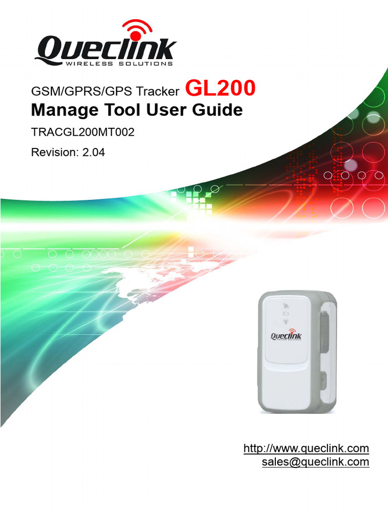 GL200 Manager Tool User Guide V2.04 | PDF | Microsoft Windows | Window (Computing)