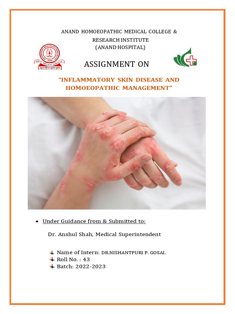 Inflammatory Skin Disease | PDF | Epidermis | Psoriasis